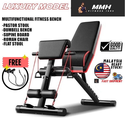 Multifunctional Columbus Fitness Bench Press Chair Dumbbell Bench Gym ...