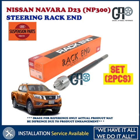 NISSAN NAVARA D23 (NP300) (2014~) 555 JAPAN BRAND STEERING RACK END ...
