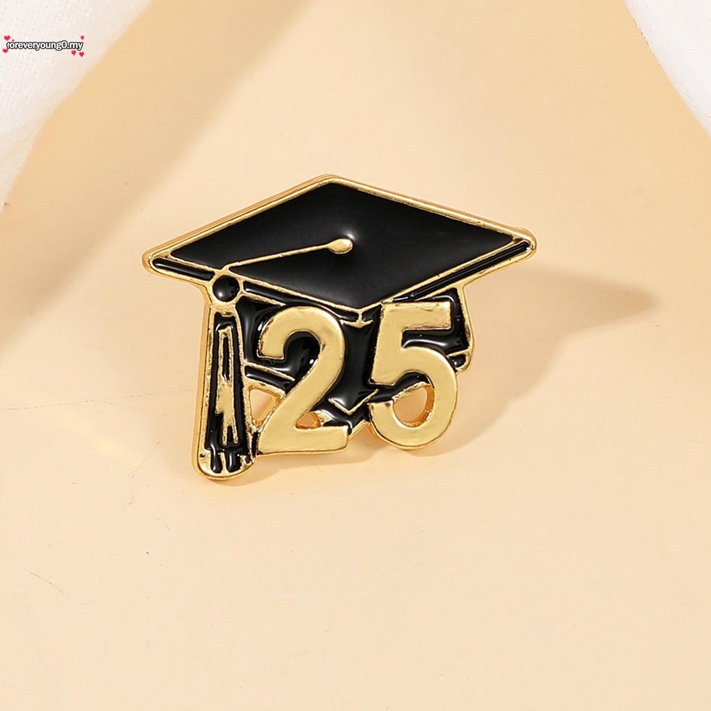 Graduation Cap School Student Lapel Pin Class of 2025 Graduation Lapel ...