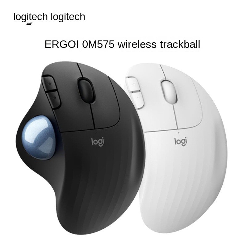 Logitech ergo M575 Wireless Trackball Mouse Bluetooth Professional ...