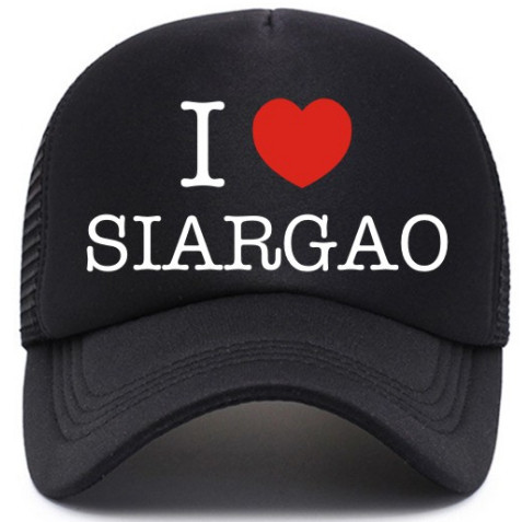HIGH QUALITY I LOVE SIARGAO Mesh Cap Net Cap Trucker Hat Baseball Cap ...