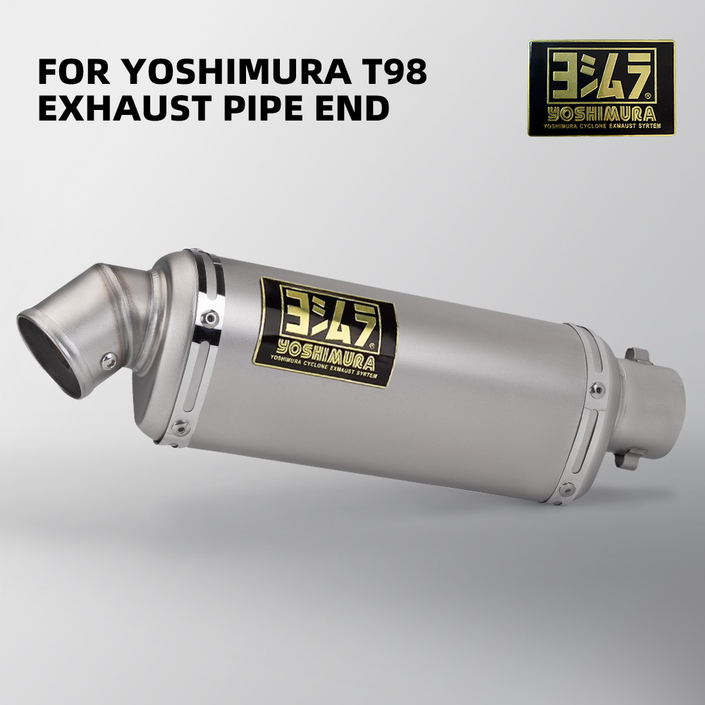 Universal Motorcycle Yoshimura Exhaust Muffler Escape T98 Pipe 100cc ...