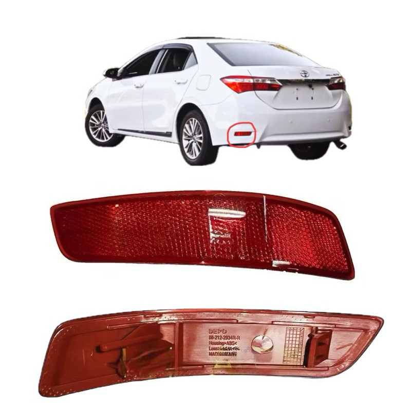 Toyota Corolla Altis ZRE172 (2014) Rear Bumper Reflector | Shopee Malaysia