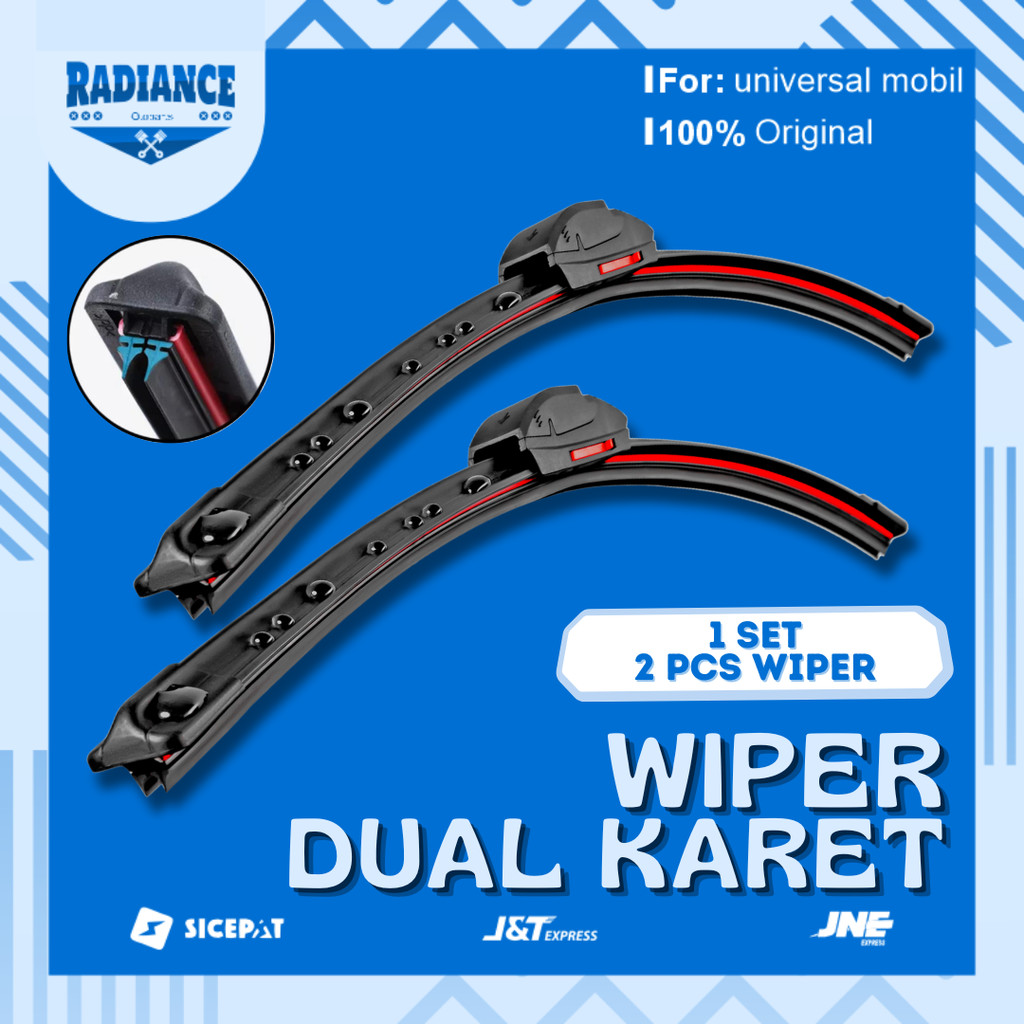 Dual Rubber Wiper / Double Rubber Mazda 8 Double Rubber Wiper Model ...