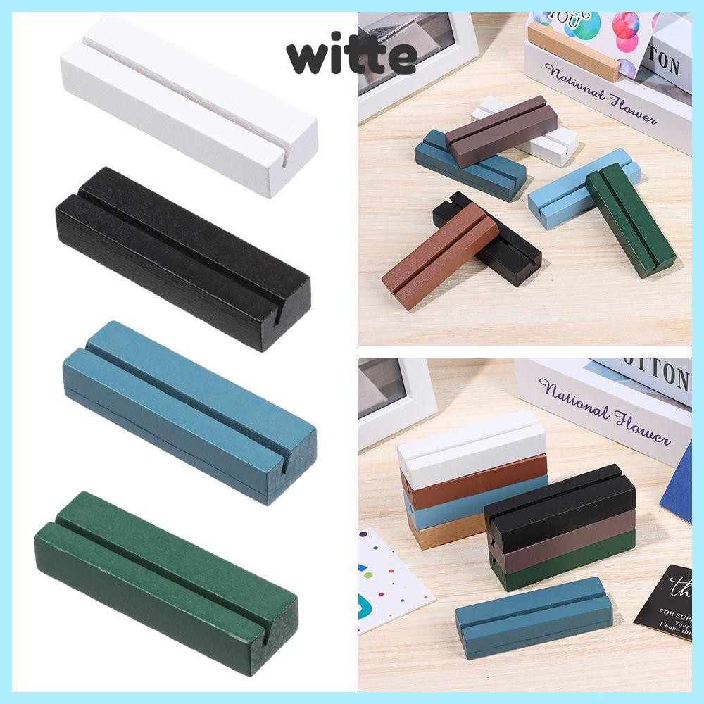 WITTE Table Numbers Holder Paper Clamp Picture Cards Display Stand ...