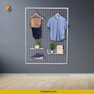(HIGH QUALITY) NETTING FRAME DISPLAY RACK / MULTIFUNCTIONAL IRON GRID ...