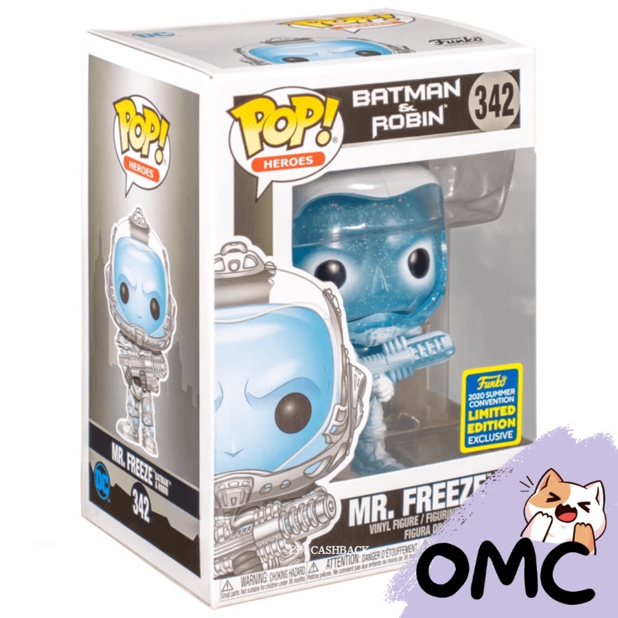 Funko Pop! Batman & Robin #342 - Mr. Freeze (Summer Convention 2021 ...