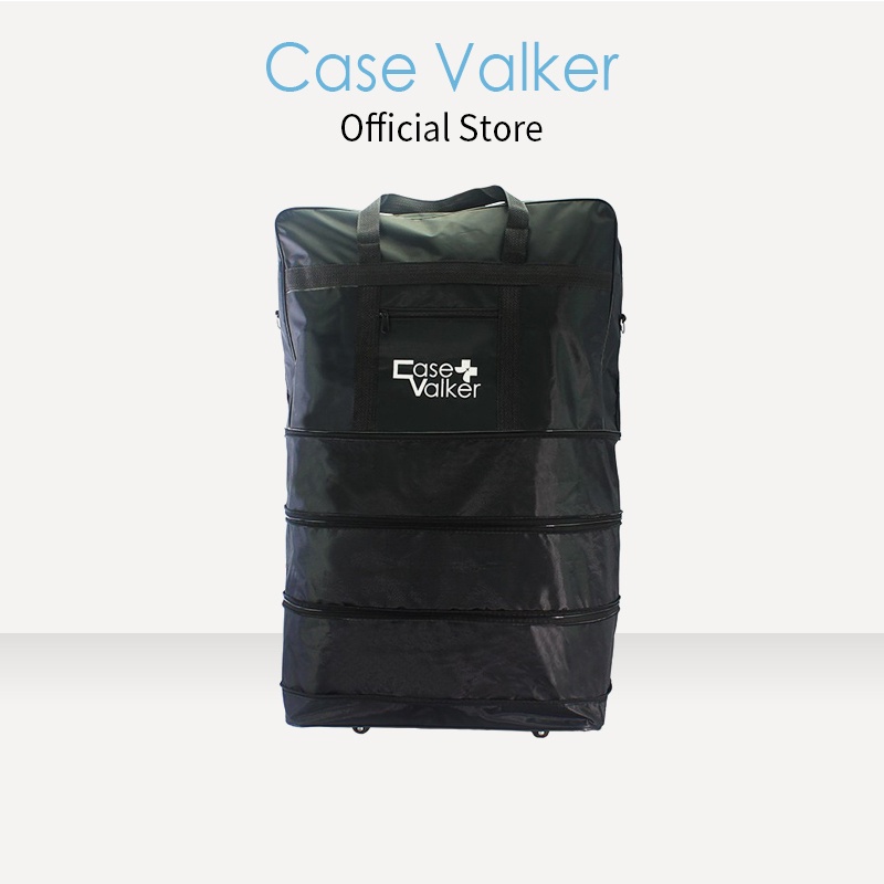Case Valker Foldable Expandable 5 Wheels Luggage Size XL | Shopee Malaysia