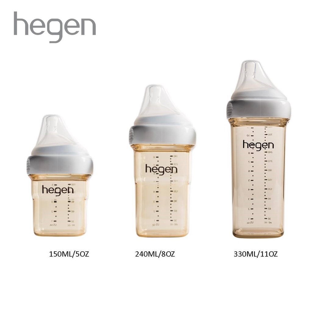 Hegen PCTO Feeding Bottle PPSU 150ML 240ML 330ML / 5OZ 8OZ 11OZ Bottle Drinking Bottle Teat ...