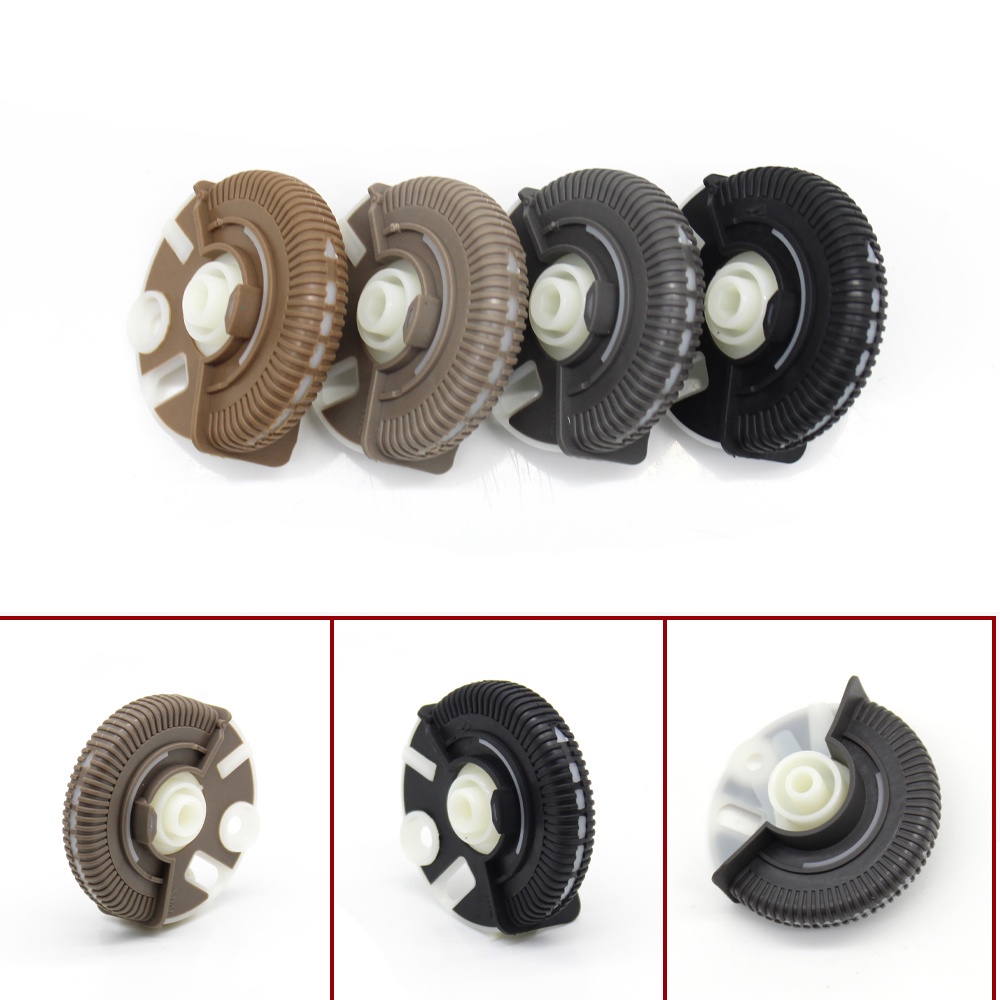 2PCS Set Car Front Air Conditioning AC Vent Rolling Wheel For Mercedes ...