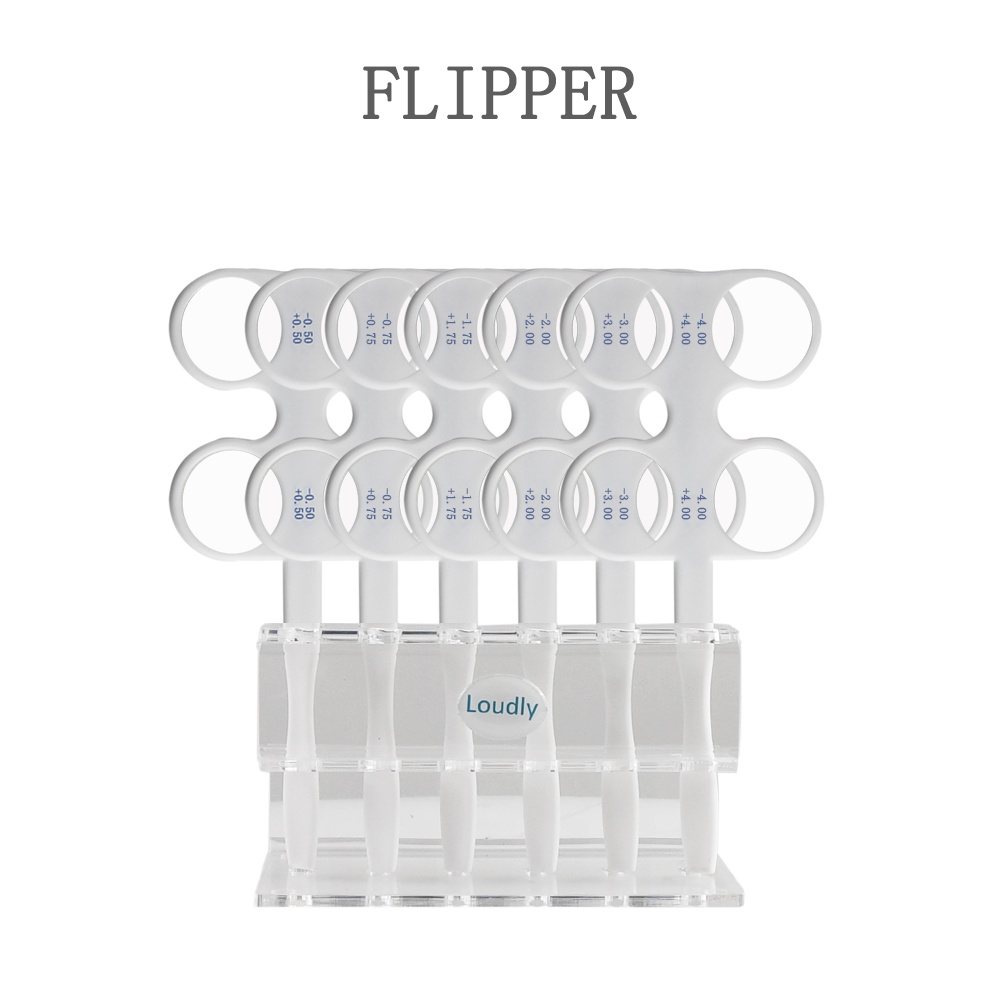 Top Brand Good Quality 4 Lens Plastic Optical Flipper Ophthalmic Holder ...