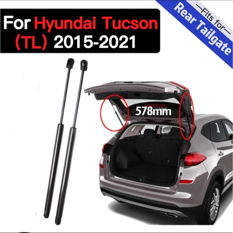 Hyundai Tucson 2015-2021 Trunk Liftgate Back Door Stay Gas Springs Lift ...
