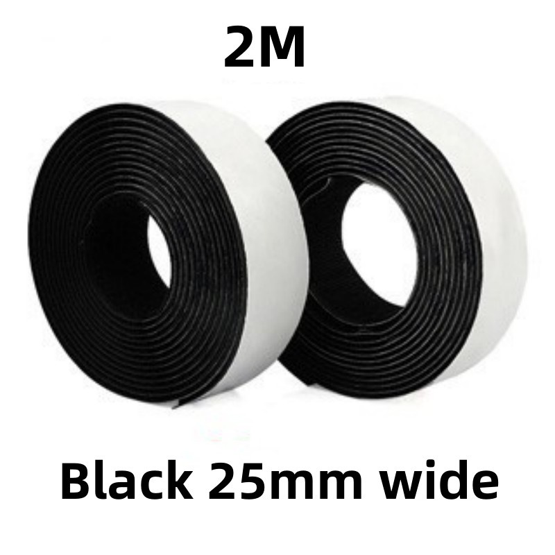 Self-adhesive Velcro /Black White Hook and Loop Self Adhesive Fastener ...