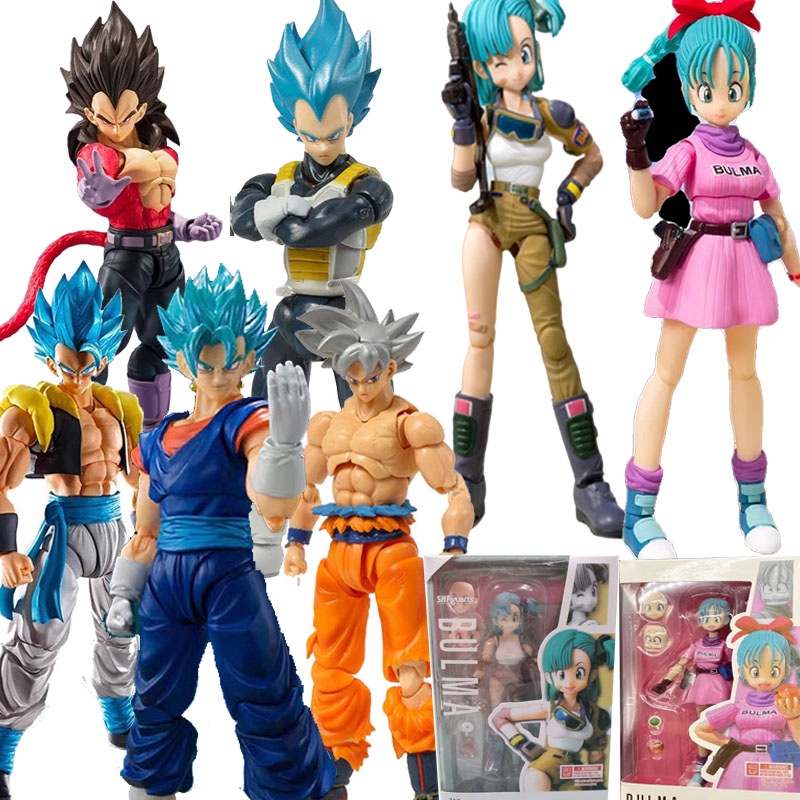 SH Figuarts Dragon Ball Z Shf Bulma Son Goku Gohan Gogeta Vegetto ...