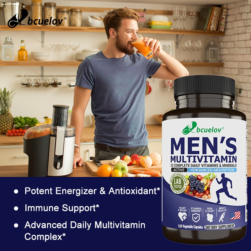 Biofinest Men's Multivitamin Multimineral Supplement - Vitamins ACEDK ...