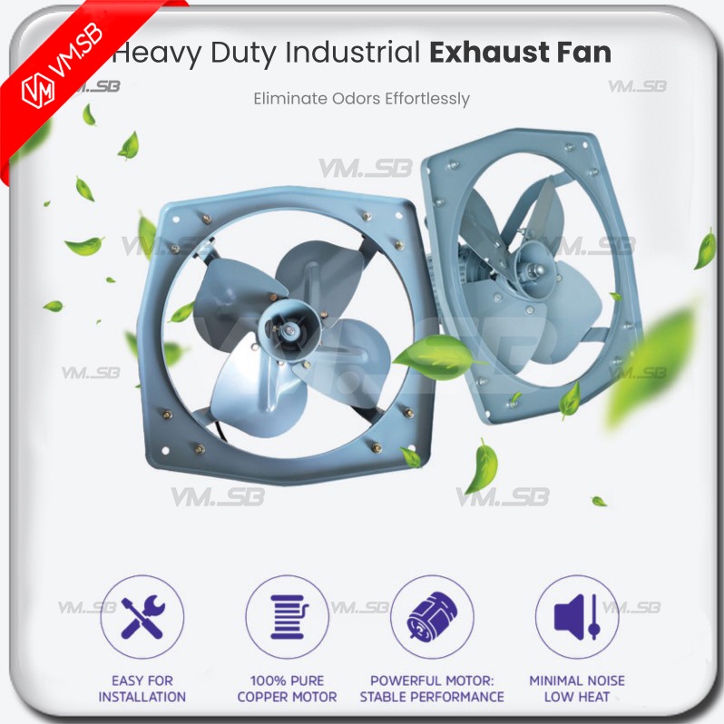 12/16/20/24 inch Wall Type Heavy Duty COPPER Motor Metal Clad ...