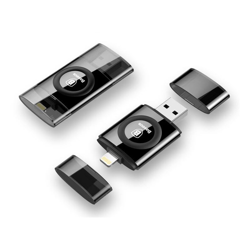 Baseus Obsidian X1 Light--ning 64GB Flash Disk Drive | Shopee Malaysia