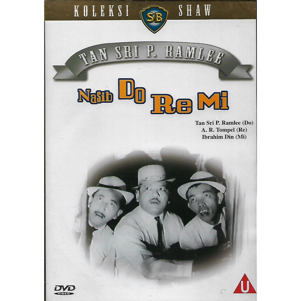 Nasib Do Re Mi Malay Movie DVD Tan Sri P. Ramlee A.R. Tompel Ibrahim ...