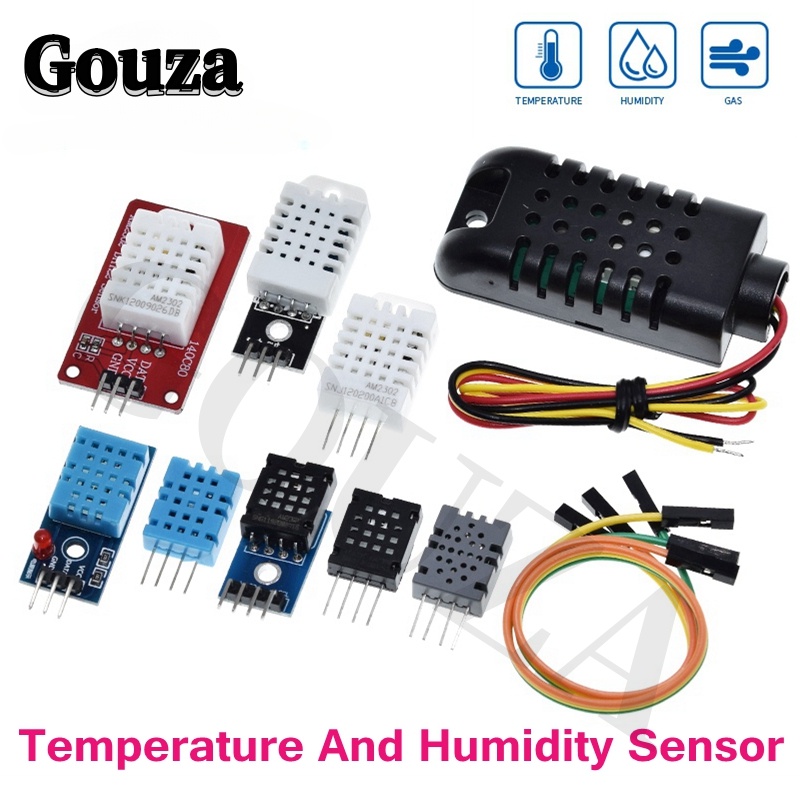 DHT22 AM2302 DHT11/DHT12 AM2320 Digital Temperature Humidity Sensor ...