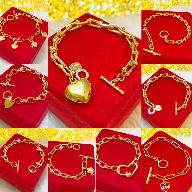 RANTAI TANGAN HARDWARE / TlFFANY / RANTAI TANGAN PAPER CLIP / CANDY ...