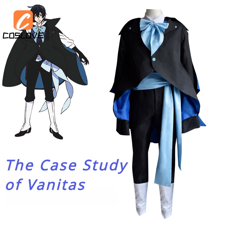 The Case Study of Vanitas Cosplay Vanitas Full Set Costume Suit For Man ...