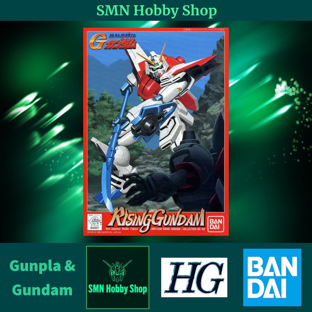 FG First Grade 1/144 Rising Gundam G-09 Gunpla Gundam Toys Plastic ...