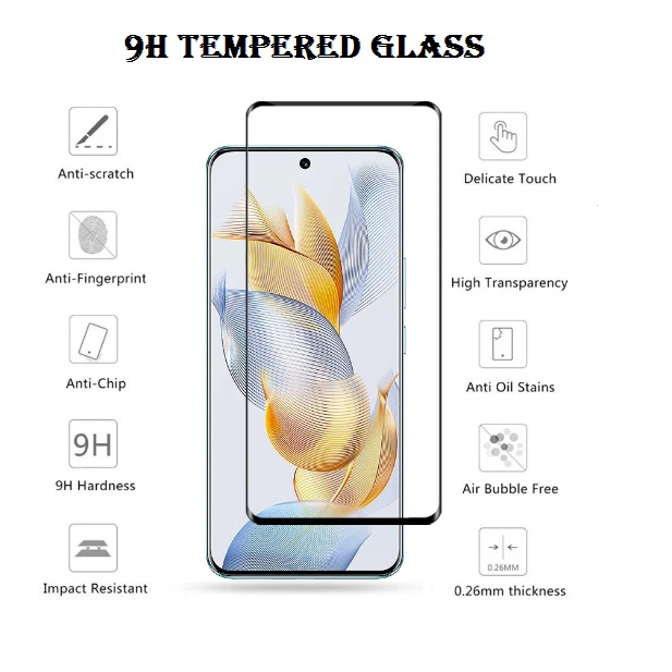 Huawei Honor Clear Curve Tempered Glass Screen Protector X9A X9B X9C 60 ...