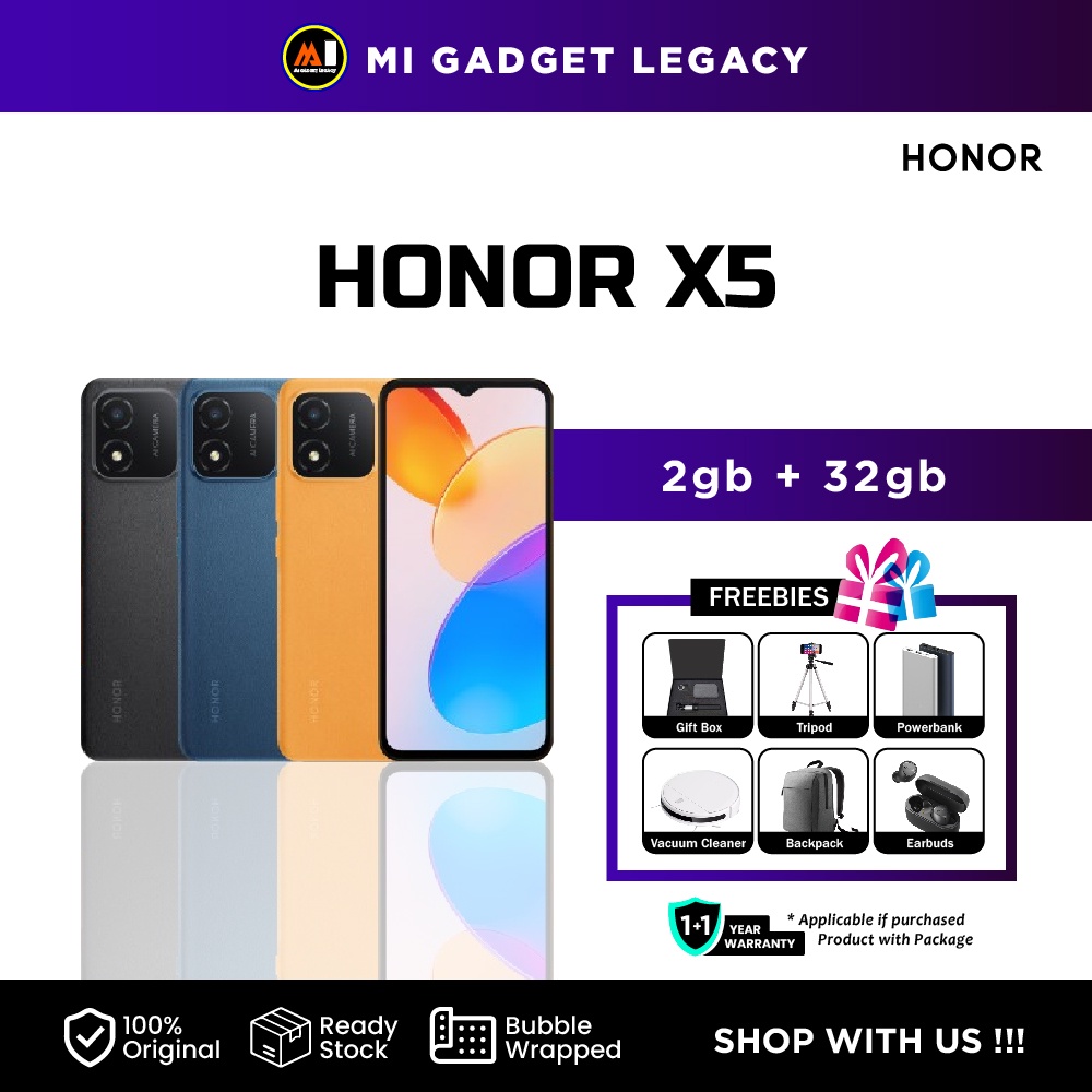 HONOR X5 [2GB RAM 32GB ROM] - Original HONOR Malaysia | Shopee Malaysia