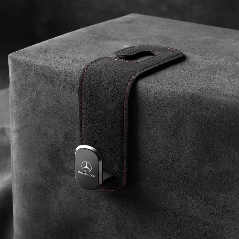 Mercedes-Benz seat back hook, metal hook, suede, suitable for CLA W205 ...