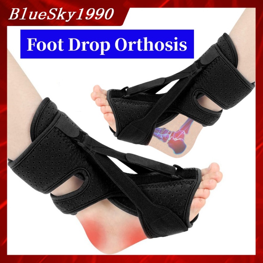 Foot Drop Orthosis Ankle Brace Sprain Fixed Belt Support Foot Drop ...