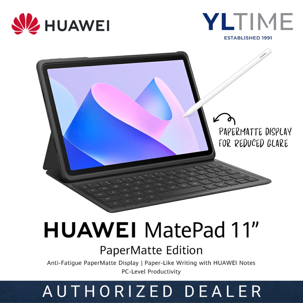 HUAWEI MatePad 11-inch PaperMatte Edition Tablet WIFI Graphite Black (8 ...