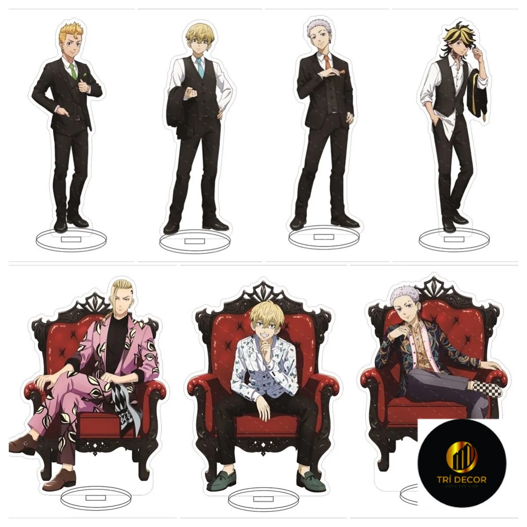 HOT Standee Model Anime Tokyo Revengers x Ran Rindo Haitani Study ...