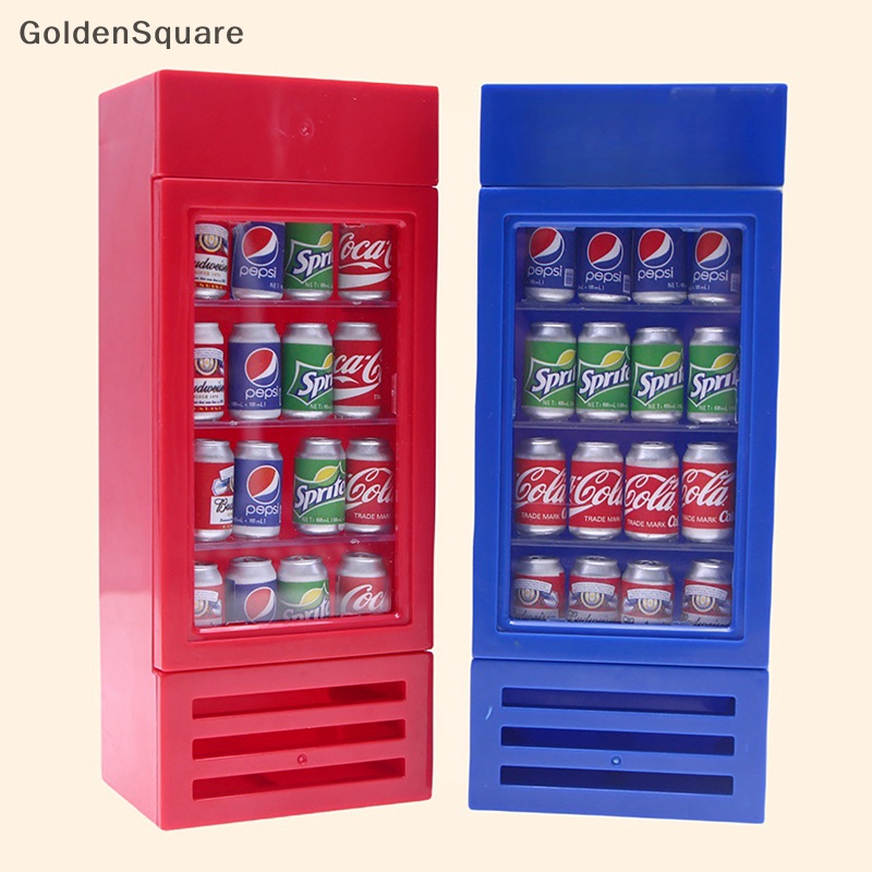 GG Dollhouse Miniature Items Doubledoor Refrigerator Mini Double-door ...