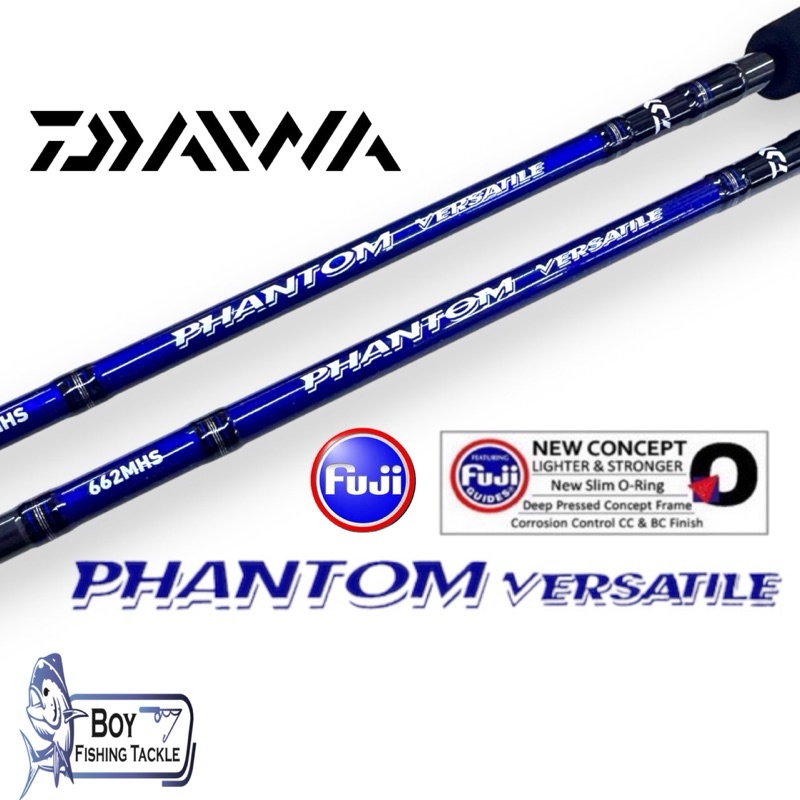 18‘ 20’ DAIWA Phantom Versatile Jigging Rod Spinning Rod Fishing Rod | Shopee Malaysia