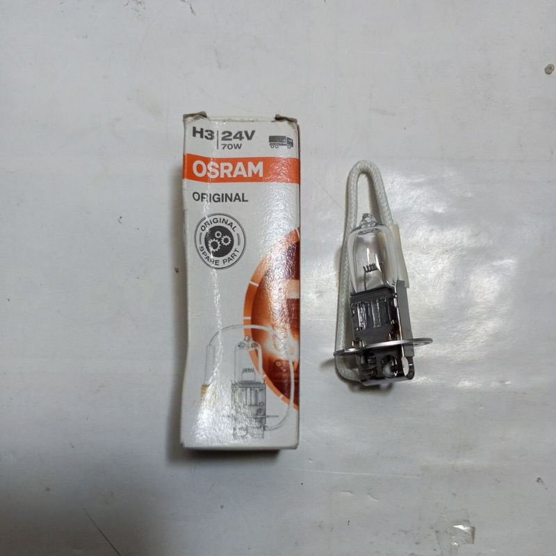 Halogen Light Bulb OSRAM H3 24V 70W ORIGINAL MAFIA Car FOG LAMP KSM ...