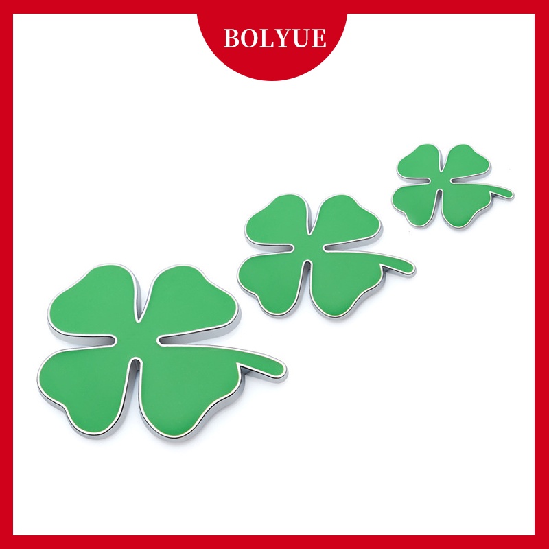 Romeo Alpha Modified Hemp Leaf Clover Four Leaf Clover Car Logo Side ...