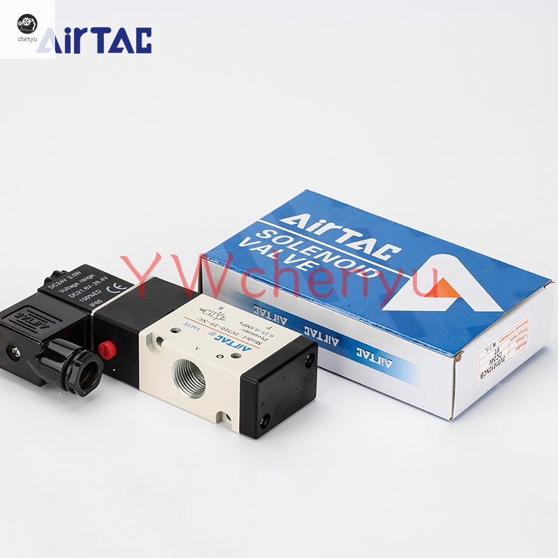 Airtac solenoid valve 3V210-08NC/NO two-position three-way reversing valve pneumatic valve 3V310 ...