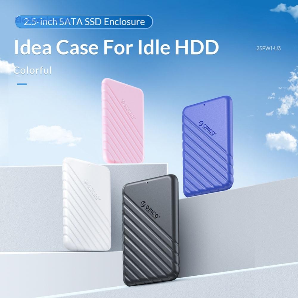 6TB External Adapter Box Portable Mobile Hard Disk Case Plastic ...