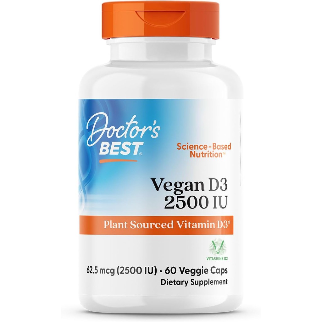 Supplement with Pure Supports AdvancedDoctor's Best Vitamin D3 2500IU ...