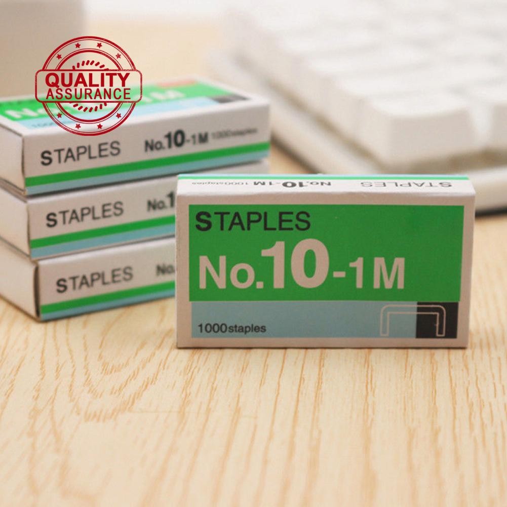 Box No 10 Staples Box For Desktop Stapler Normal Staples Metal Staple ...