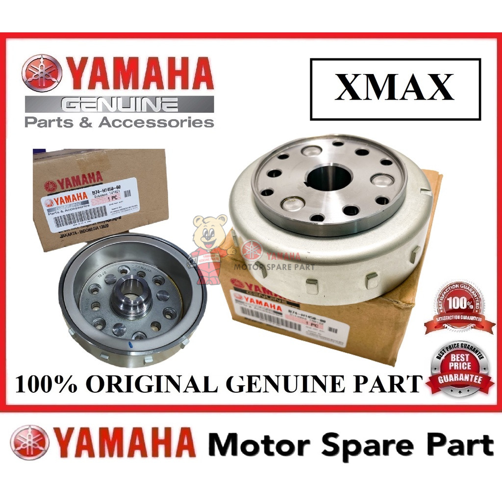 100% ORIGINAL YAMAHA XMAX250 ROTOR MAGNET ASSY 0 B74-H1450-00 UNITS UNIT XMAX 250 X-MAX X MAX ...