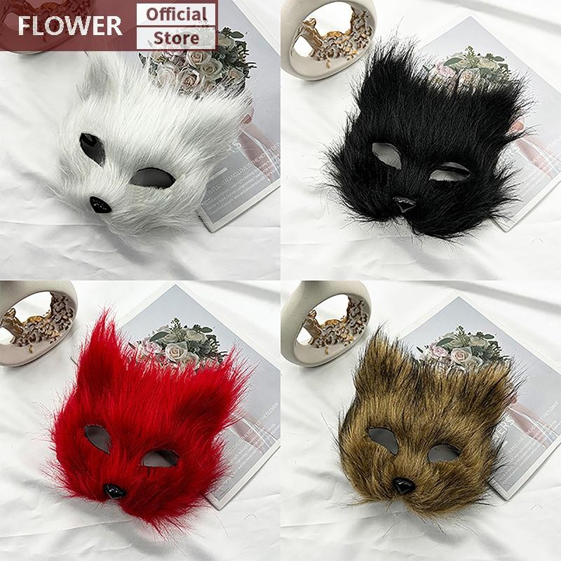 FOF 1PC Halloween Cosplay Party Costume DIY Accessories Faux Fur Fox ...