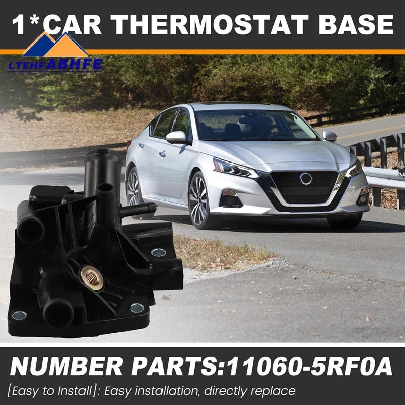 Car Radiator Coolant Water Outlet Pipe Thermostat Base 11060-5RF0A for ...