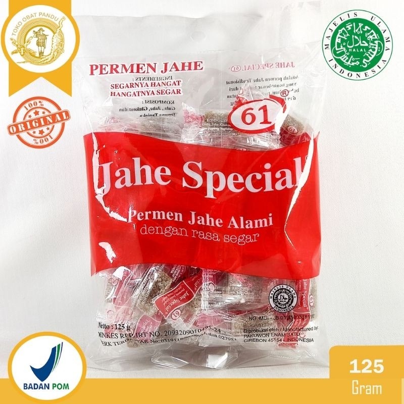Permen Jahe Special 61 kemasan 125g | Shopee Malaysia