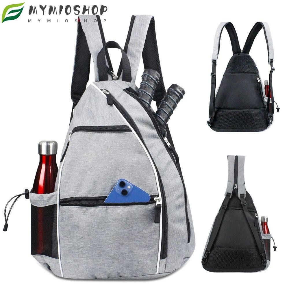 MIOSHOP Pickleball Rackets Backpack, Sports Racquetball Pickleball Paddle Bag, Portable Tennis ...