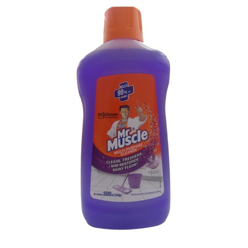 Sc Johnson's Mr Muscle Multi-Purpose Cleaner Scents Lavender 500ml ...