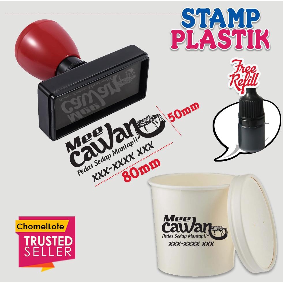 Cop Stamp Plastik, Cop Cup, Cop Waterproof, cop plastik Kalis Air ...
