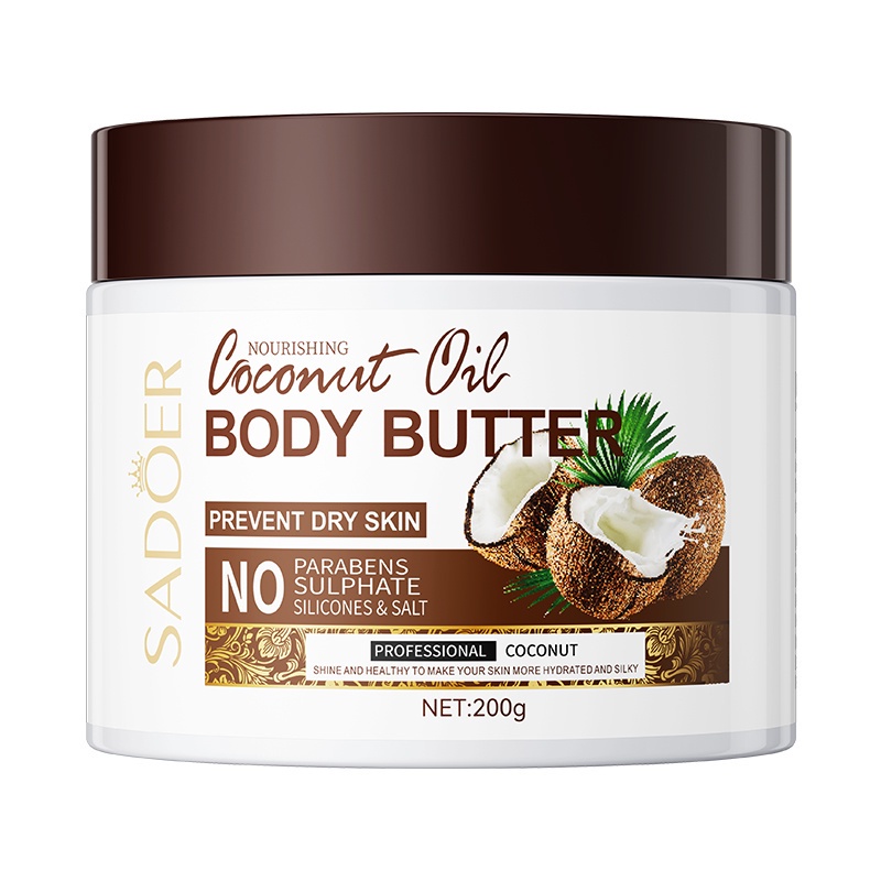 ROREC SADOER Nourishing Coconut Oil Hair Care Body Care Series Moisturizing Anti-Chapped Anti ...