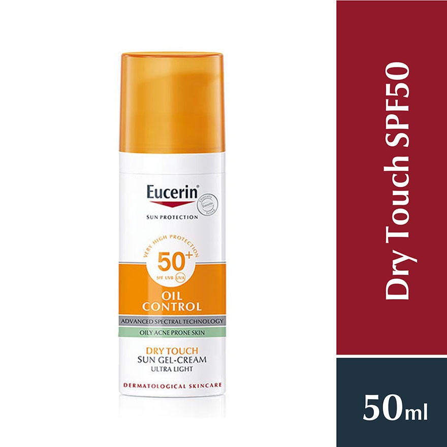 EUCERIN Sun Dry Touch Acne Oil Control SPF50 50ml | Shopee Malaysia