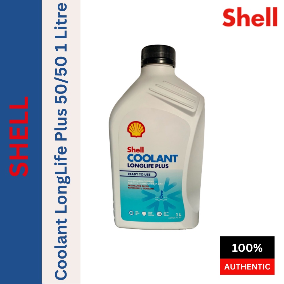 550062290 Shell Coolant Longlife LONG LIFE Plus 1L 1LITRE 1 LITRE CAR ...